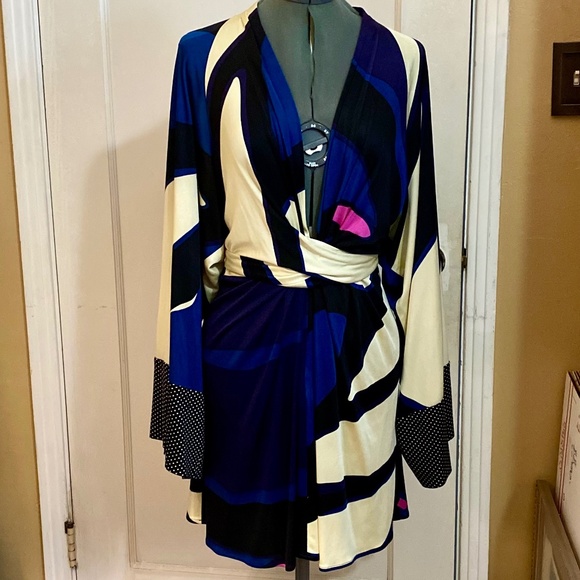 Issa London | Dresses | Issa London Original Fluid Silk Kimono Wrap ...